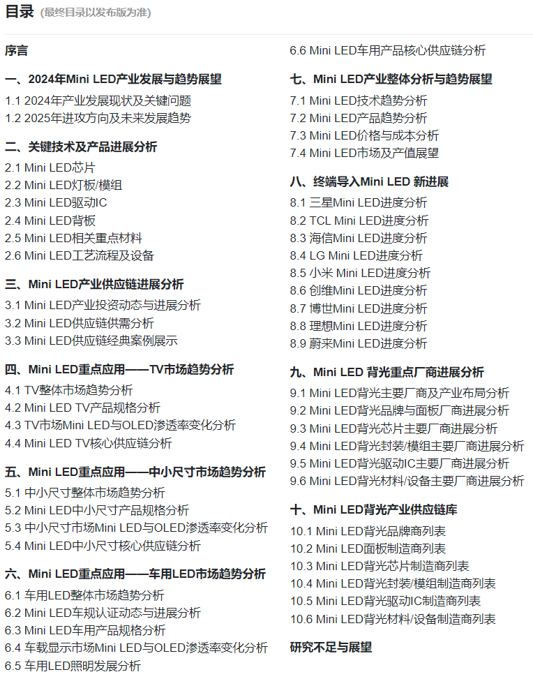 小米SProMiniLED2025系列上线，供应链曝光-电子工程专辑