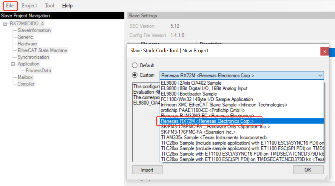 基于SSCtool和瑞萨RX72M快速开发EtherCAT从站-电子工程专辑