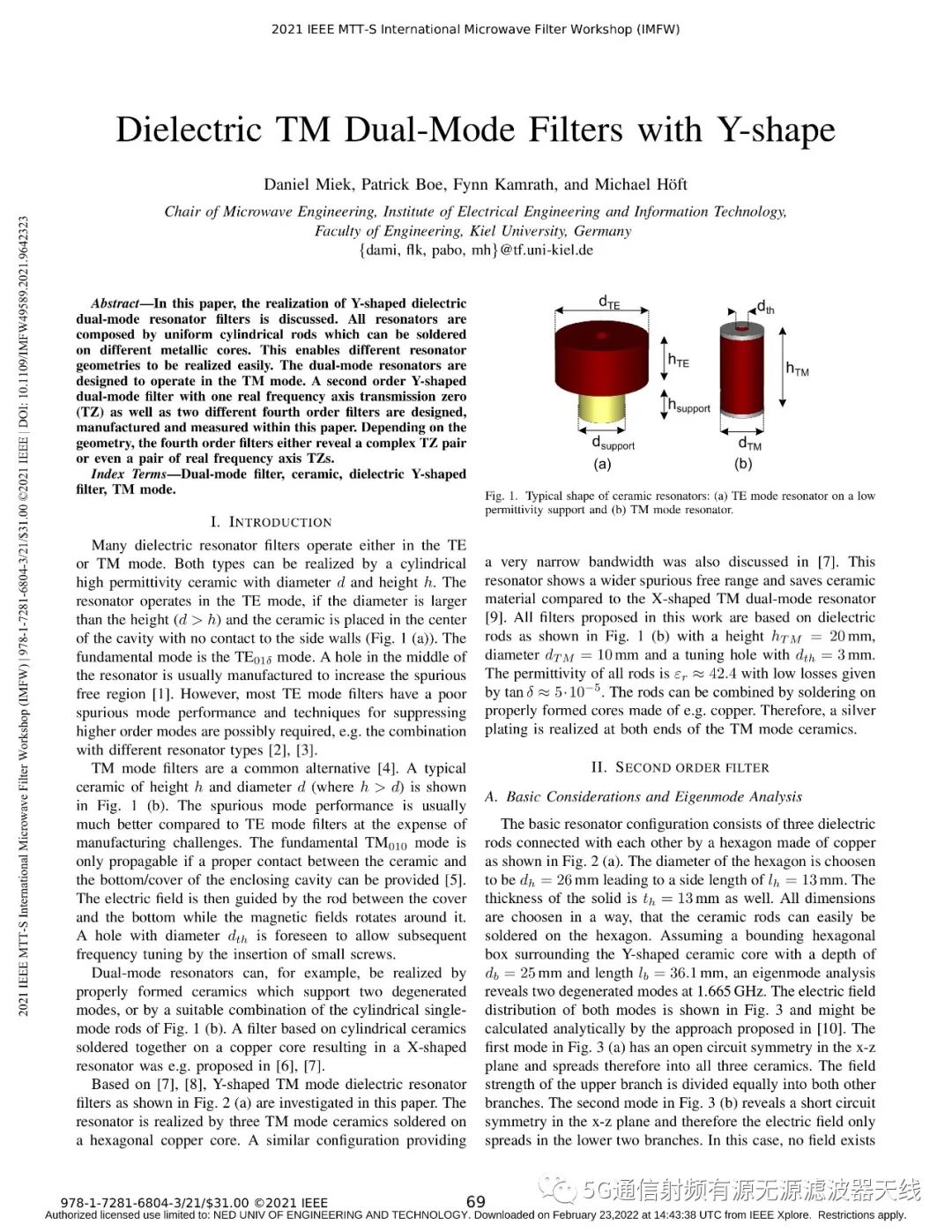 TM双模滤波器新形式-电子工程专辑