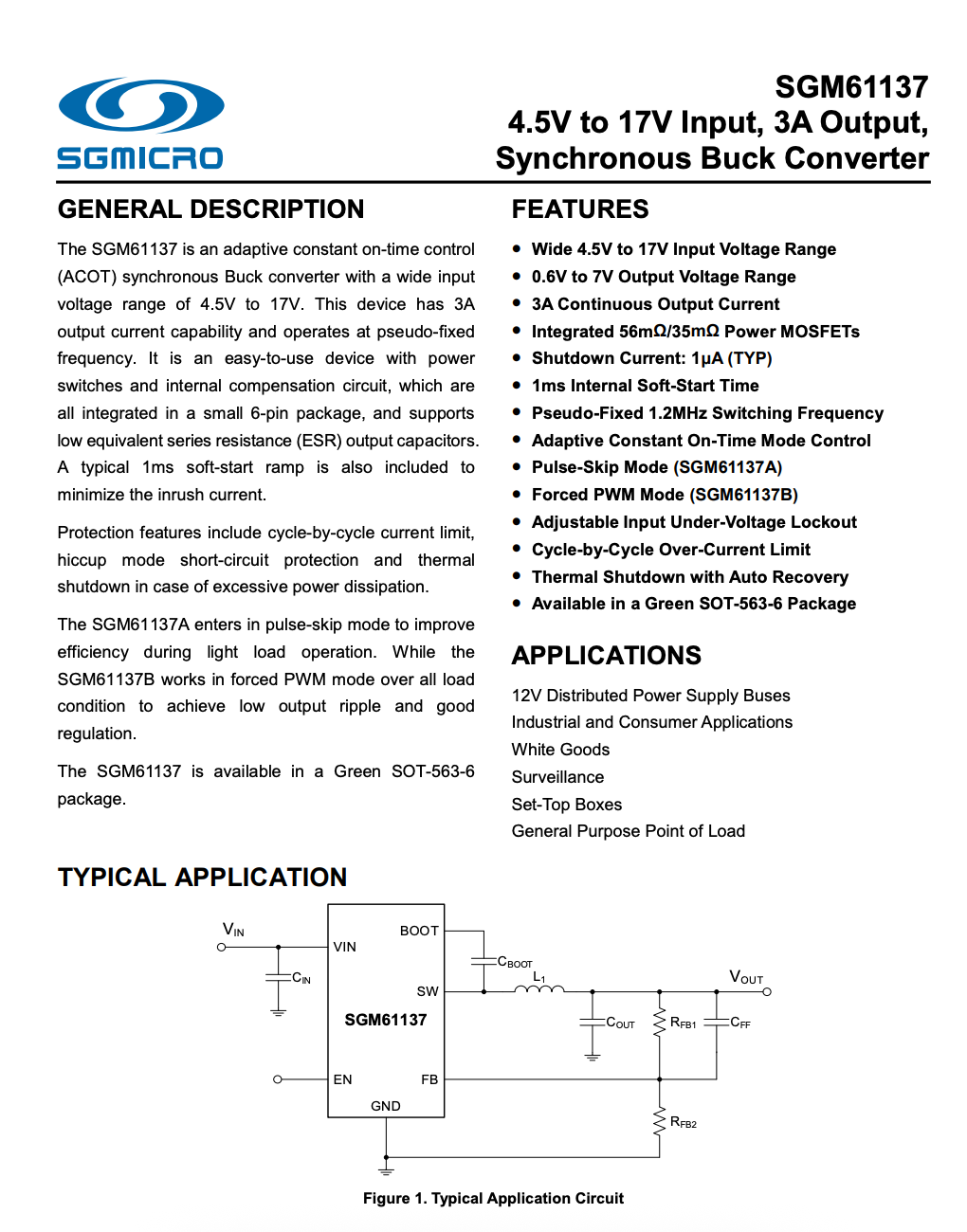 SGM新品：从SGM61137 看导通时间控制（ACOT）架构-电子工程专辑